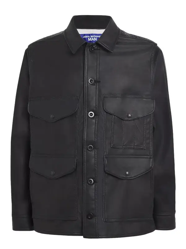 Junya Watanabe X Filson Faux Leather Jacket - Black