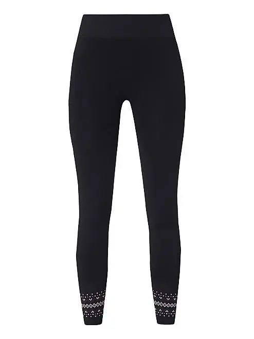 Sweaty Betty Fairisle Base Layer Leggings - Skifairisle Jacquard