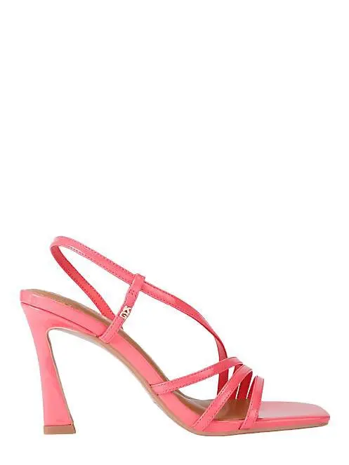 Kurt Geiger Sweetie Faux-leather Heeled Sandals - Pink