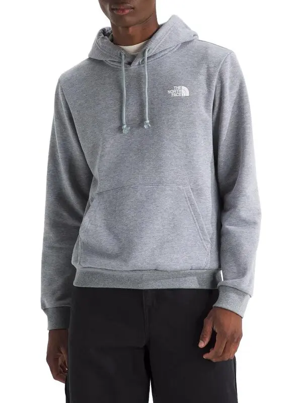 The North Face Evolution Box Nse Pullover Hoodie - Tnf Pale Grey Heather