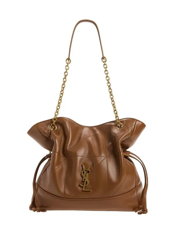 Saint Laurent Jamie Medium Patchwork Shoulder Bag - Fox
