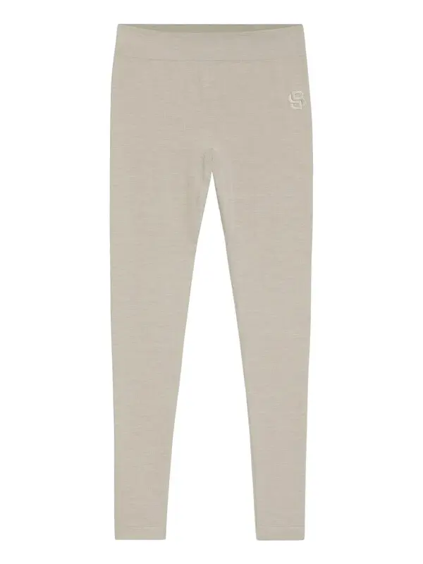 BOSS Ski Wool-blend Trousers - Light Grey