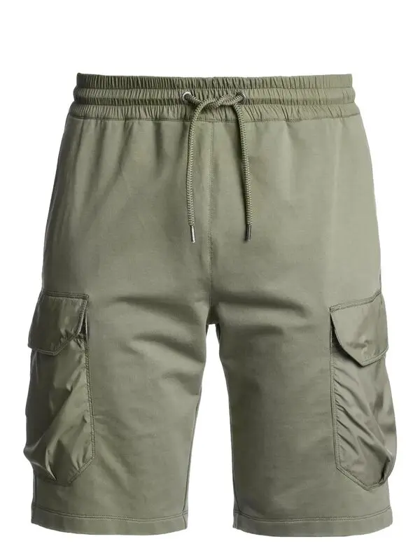 PARAJUMPERS Drawstring Cargo Shorts - Green