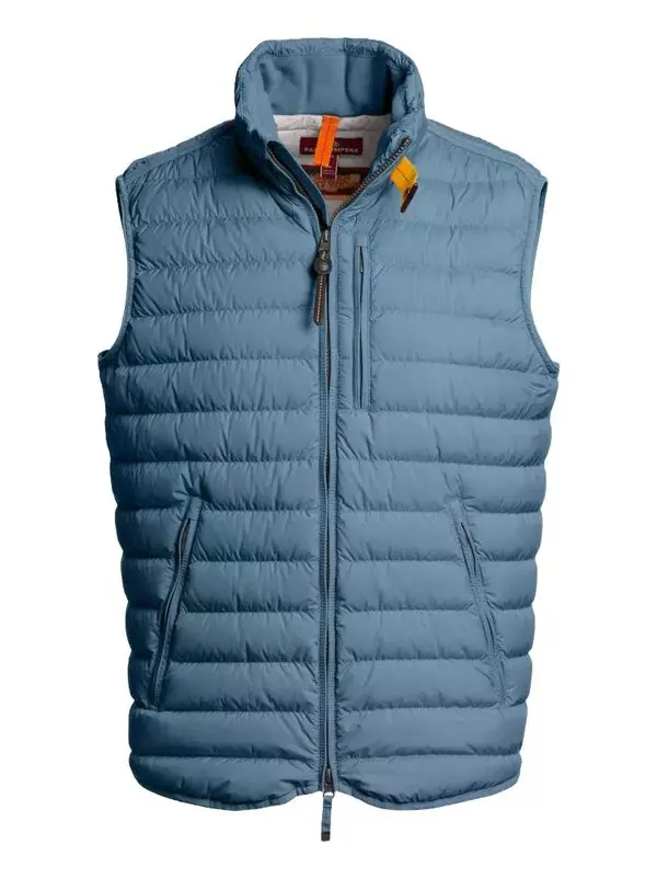 PARAJUMPERS Quilted Sleeveless Gilet - Blue