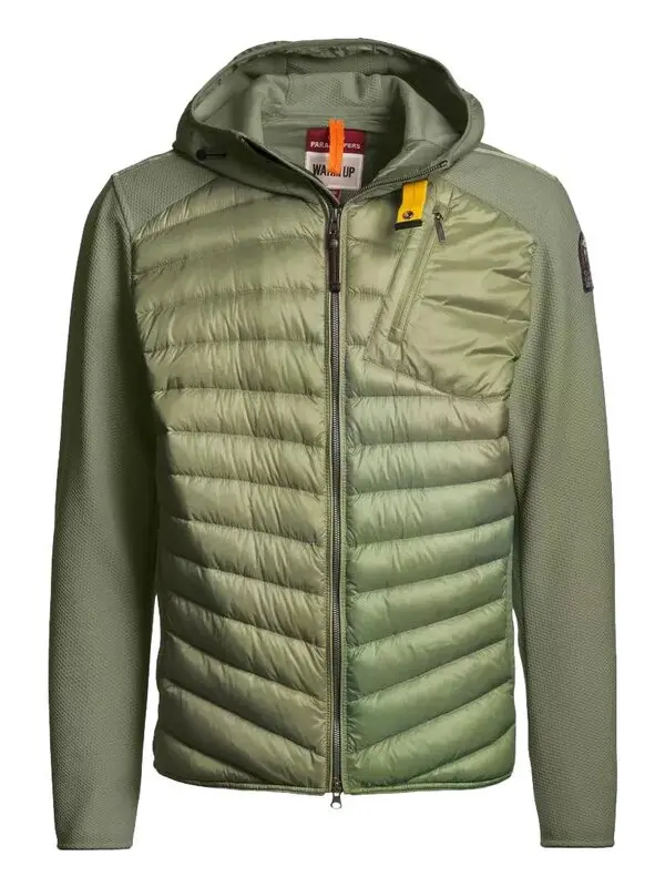 PARAJUMPERS Nolan Quilted Hooded Jacket - Green