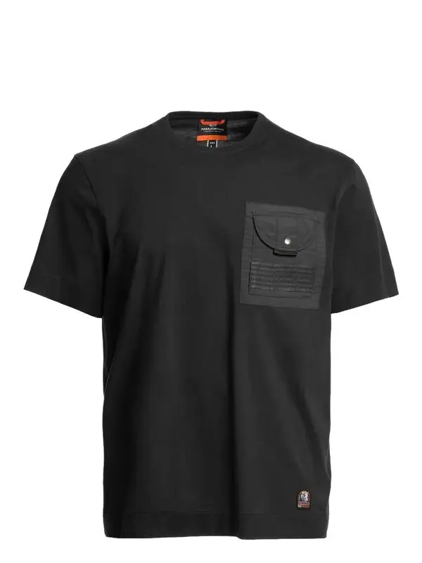 PARAJUMPERS Chest-pocket T-shirt - Black