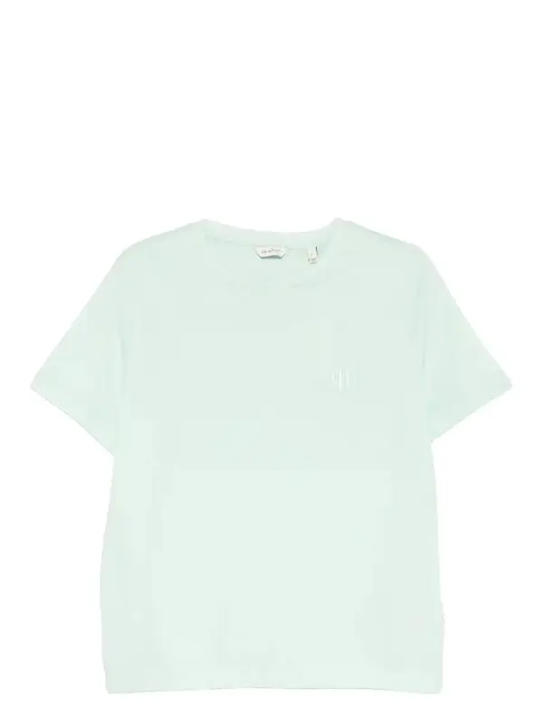 Gant Logo-detail T-shirt - Green