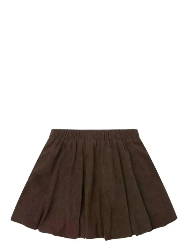 APEE™ BY *A BATHING APE® Corduroy Flared Skirt - Brown