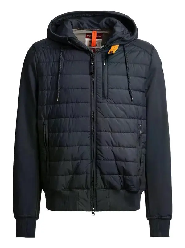 PARAJUMPERS Hooded Quilted Jacket - Blue