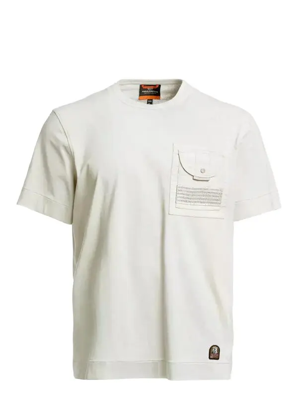 PARAJUMPERS Chest-pocket T-shirt - White