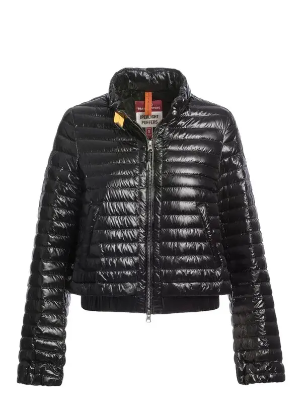 PARAJUMPERS Quilted Zip-up Jacket - Black