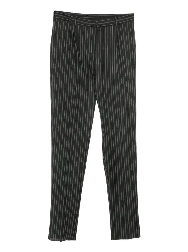 Givenchy Striped Tailored Trousers - Black