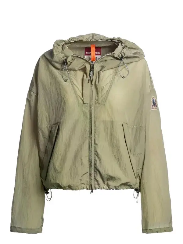 PARAJUMPERS Hooded Zip-up Jacket - Neutrals