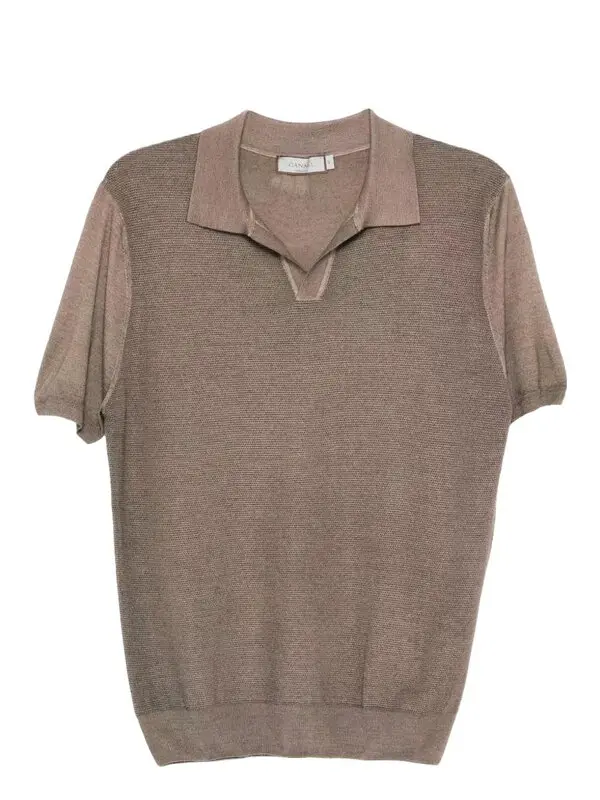 Canali Knitted Top - Brown