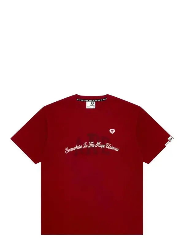 AAPE BY *A BATHING APE® Graphic-print T-shirt - Red
