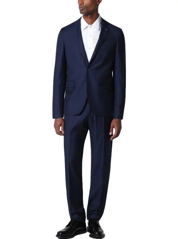Tagliatore Wool Single-breasted Suit - Blue
