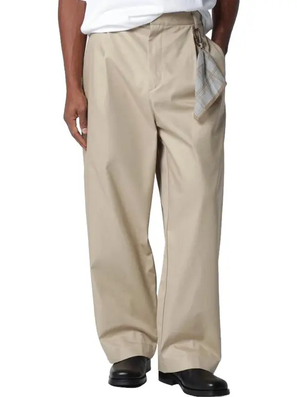 DARKPARK Cotton Trousers - Beige