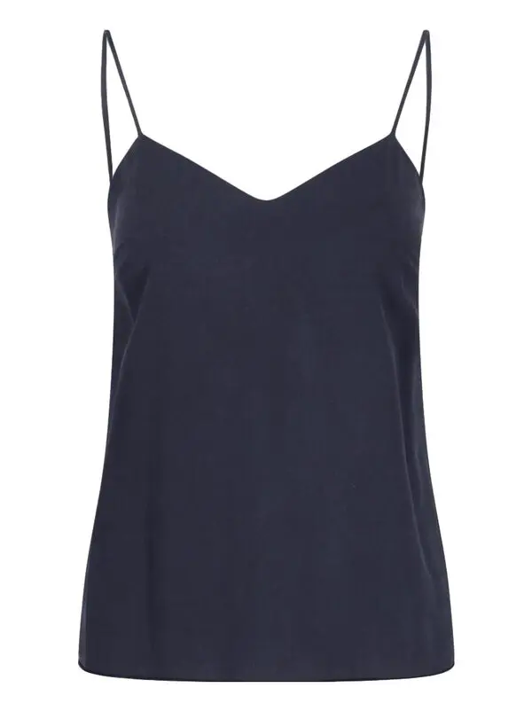 Max Mara Silk Tank Top - Blue