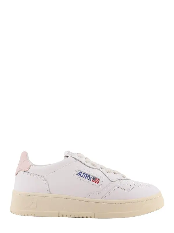 AUTRY Medalist Leather Sneakers - White