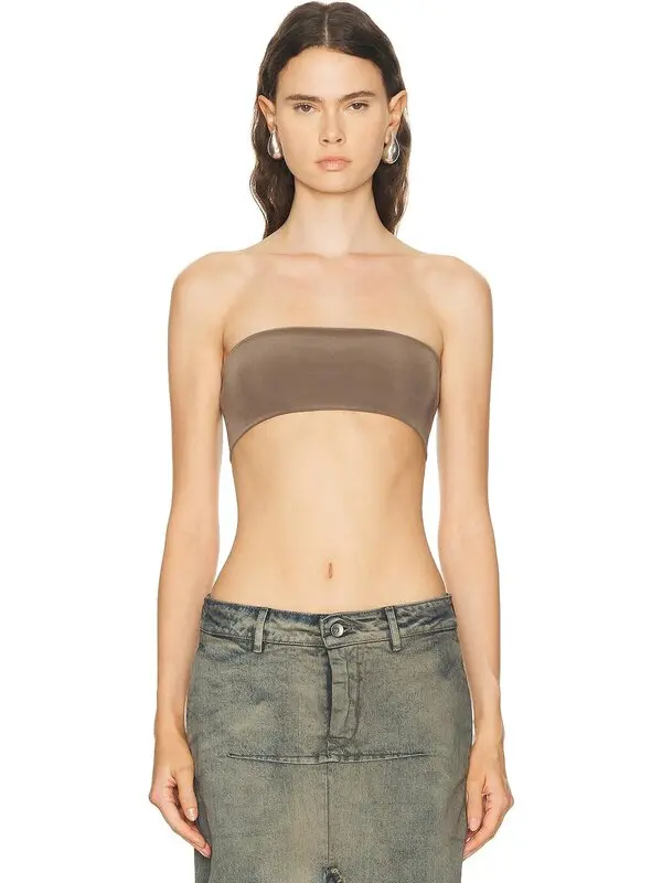 Rick Owens Bandeau Top - Dust
