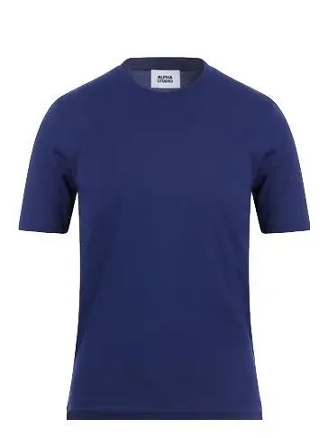 Alpha Studio T-shirt Bright Size Cotton, Elastane - Blue