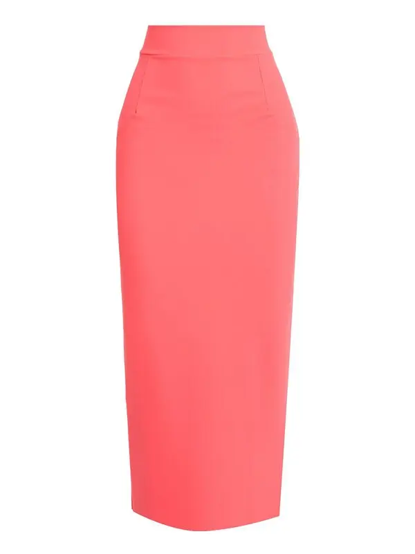 Chiara Boni La Petite Robe Luminette Midi Pencil Skirt - Coral