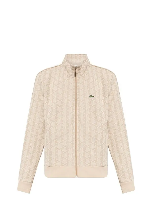 Lacoste Monogram Sweatshirt - Beige