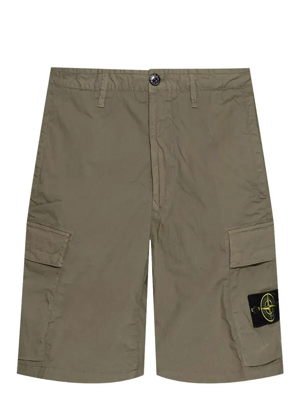 Stone Island Cargo Shorts - Green