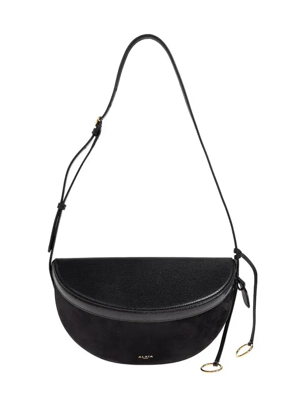 Alaïa Hip East West Shoulder Bag - Black