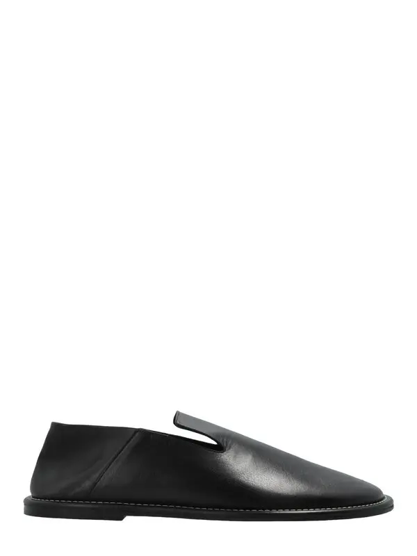 Ami Leather Loafers - Black