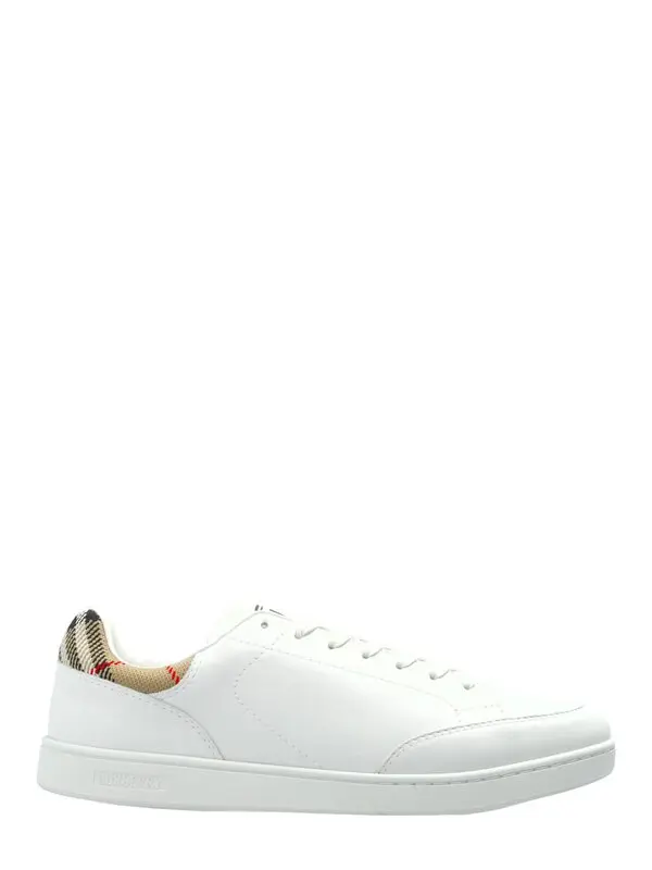 Burberry Leather Low-top Sneakers - White