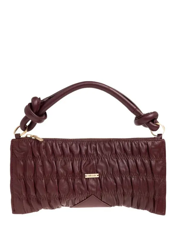 Cult Gaia Hera Nano Handbag - Burgundy