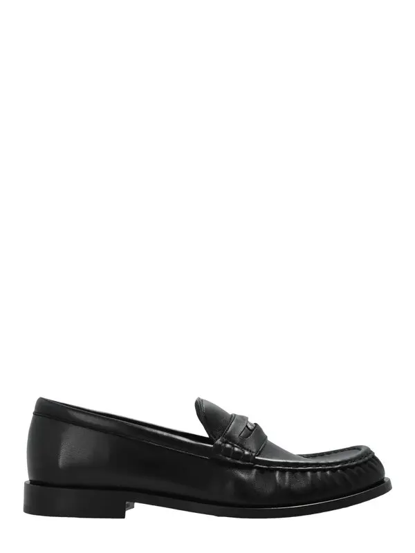 Burberry Leather Loafers - Black