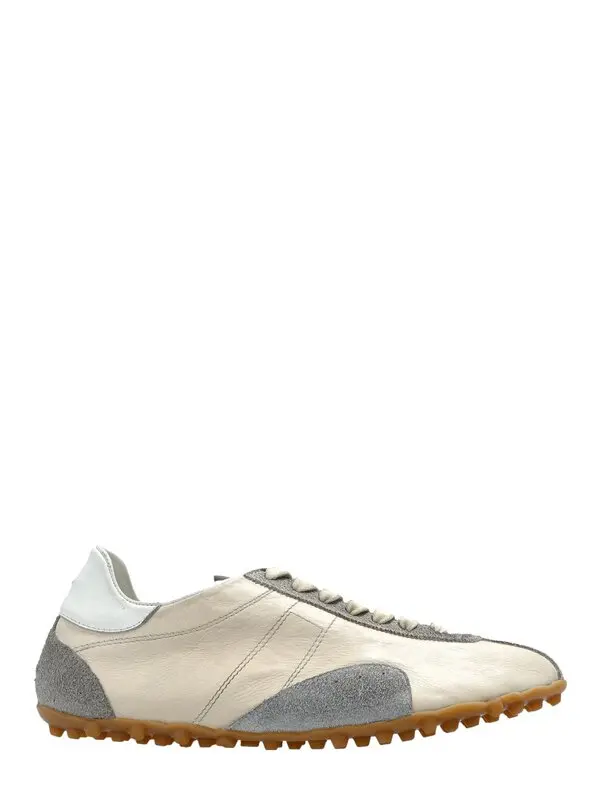 MAISON MARGIELA Leather Low-top Sneakers - Cream