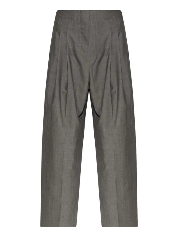 Studio Nicholson Lira' Wool Trousers - Grey