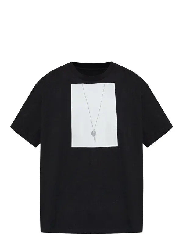 MAISON MARGIELA T-shirt With Print - Black