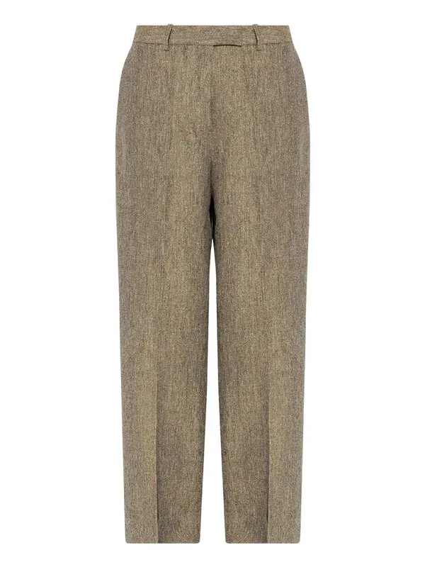 Officine Générale Linen Trousers - Beige