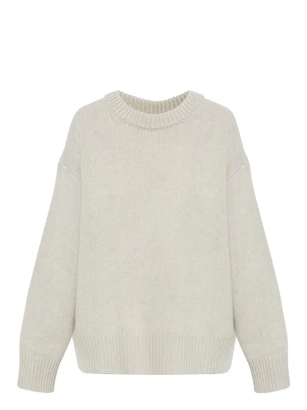 LISA YANG Renske Cashmere Oversized Sweater - Grey