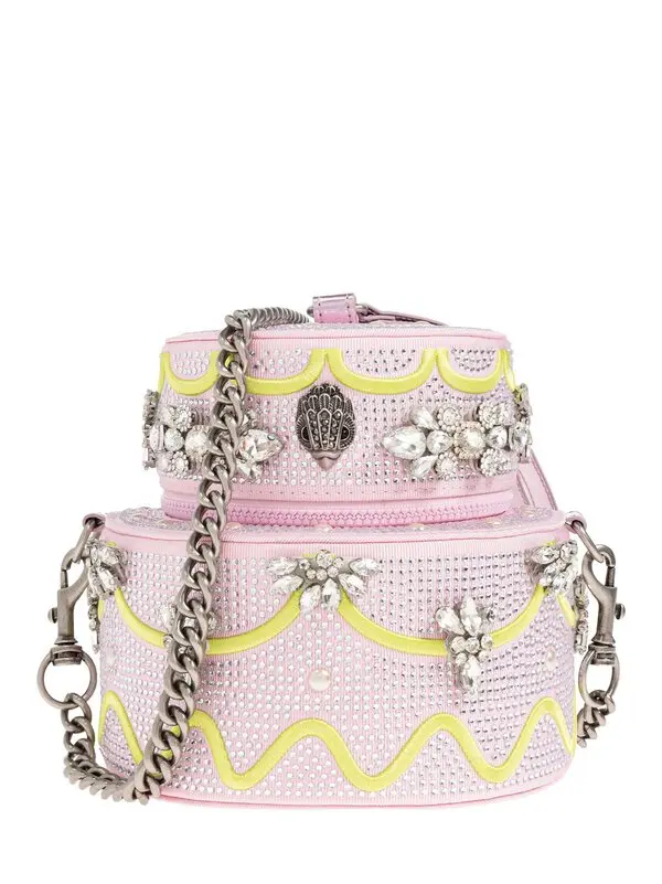 Kurt Geiger Cake Xbody Handbag - Pink