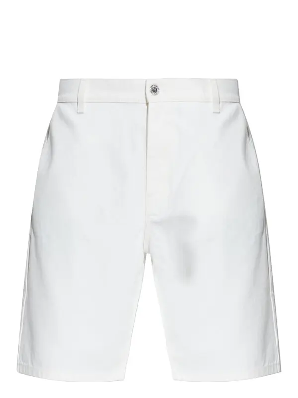 Balmain Denim Shorts - White