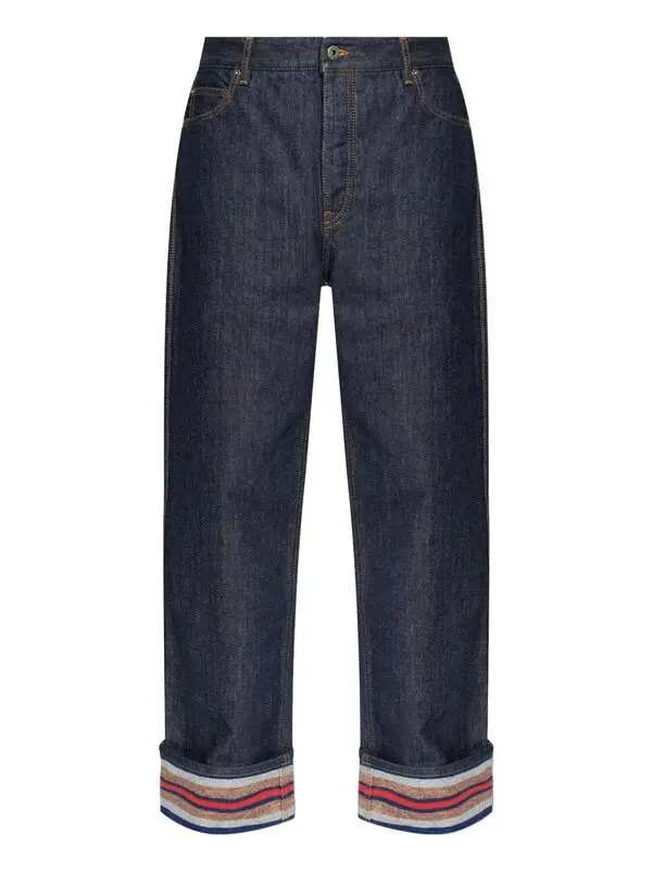 Loewe Straight-leg Jeans - Navy Blue