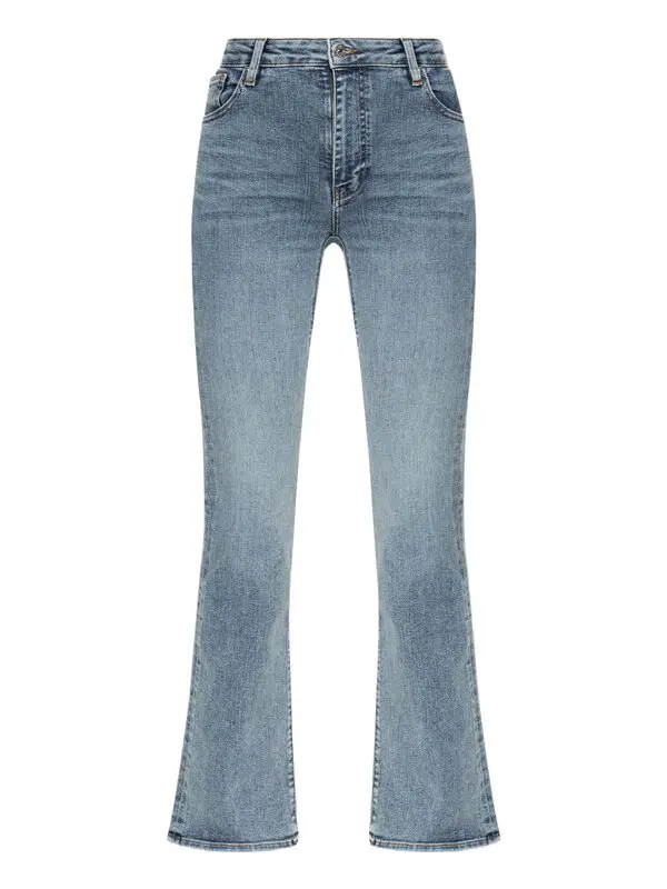 FRAME Flared Leg Denim Jeans - Blue
