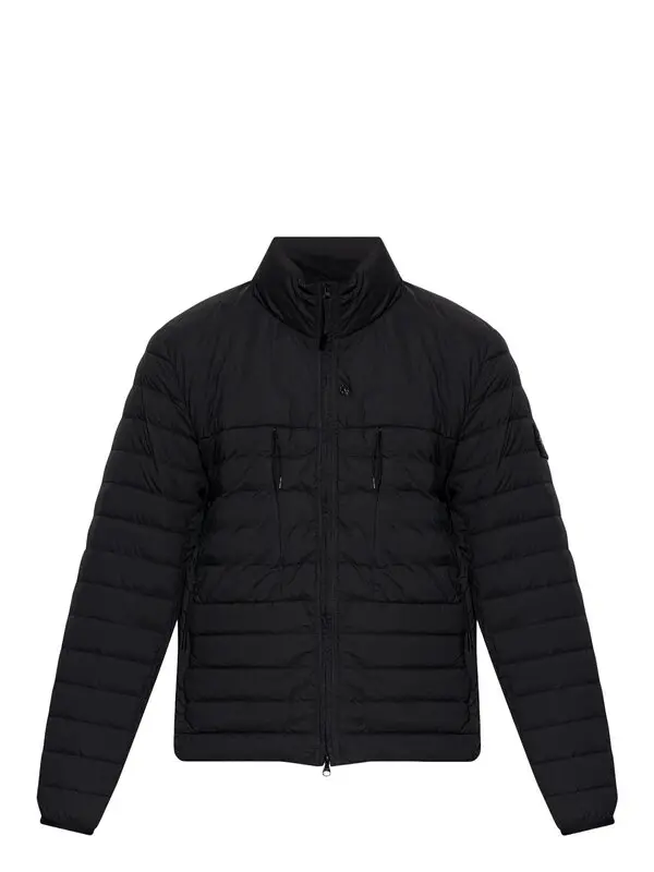 Stone Island Down Puffer Jacket With Stand Collar - Black