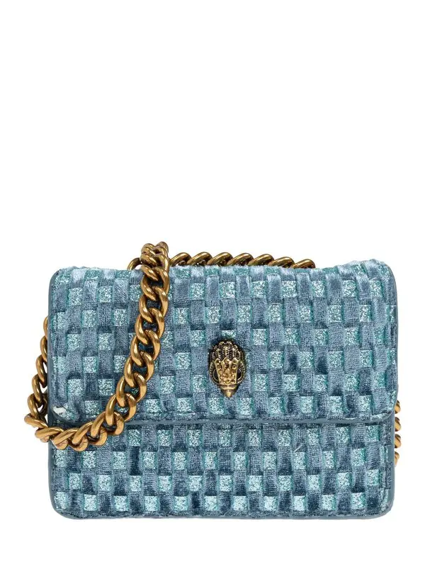Kurt Geiger Micro Kensington Shoulder Bag - Blue