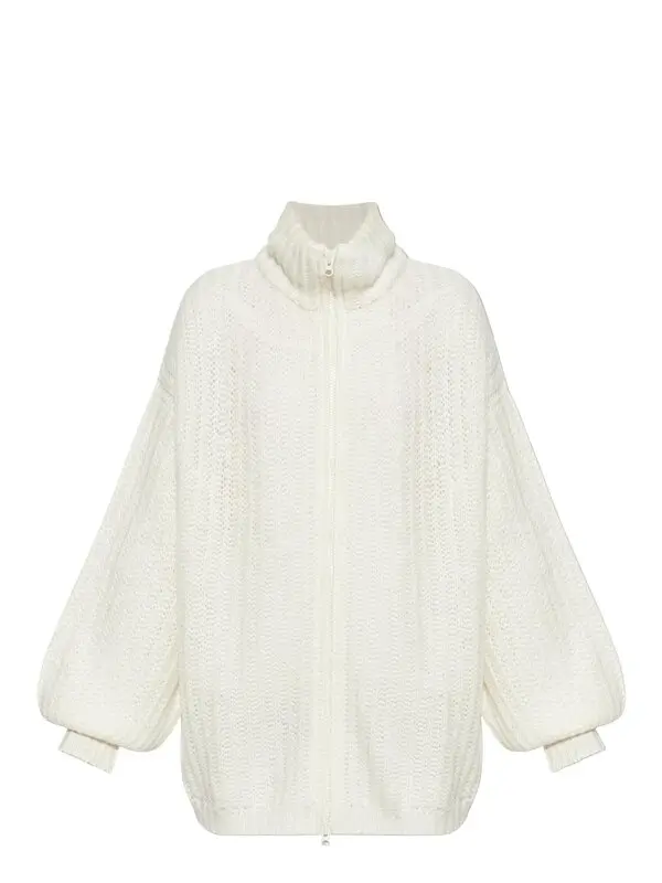 LISA YANG Moralie Cashmere And Silk Cardigan - Cream