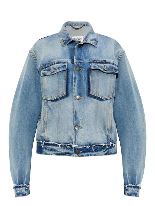 MAISON MARGIELA Denim Jacket - Blue