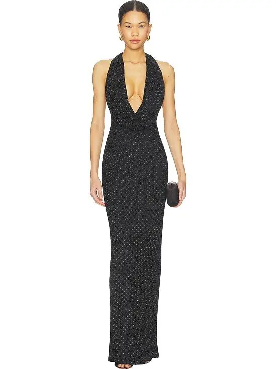 NOOKIE Ariana Maxi Dress - Black