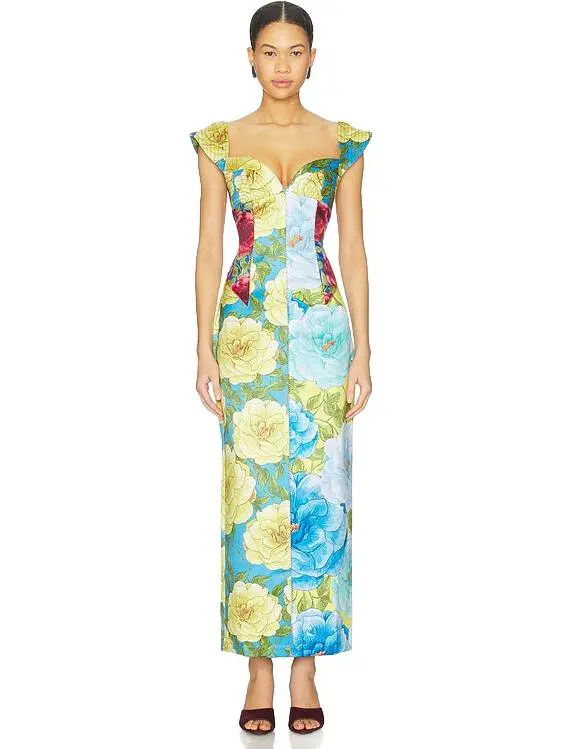 MUMA WORLD Celine Dress - Mixed Floral