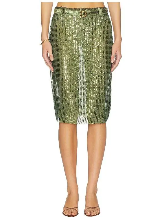 SIEDRES Estelle Skirt - Green