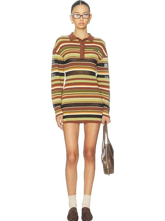 Ksubi Tamrin Polo Dress - Multi